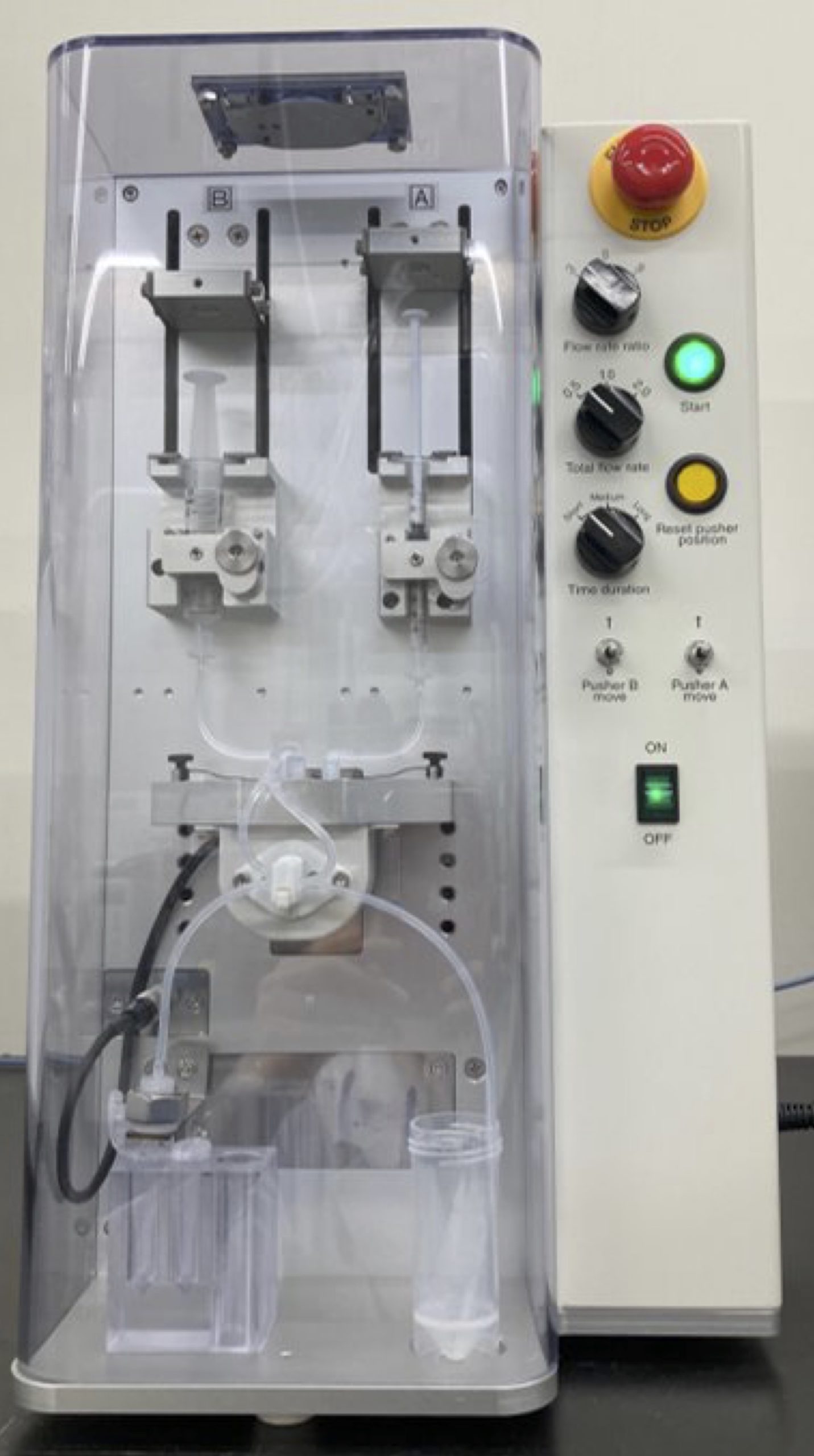 On-site manufacturing of nanoparticle drugs and vaccines